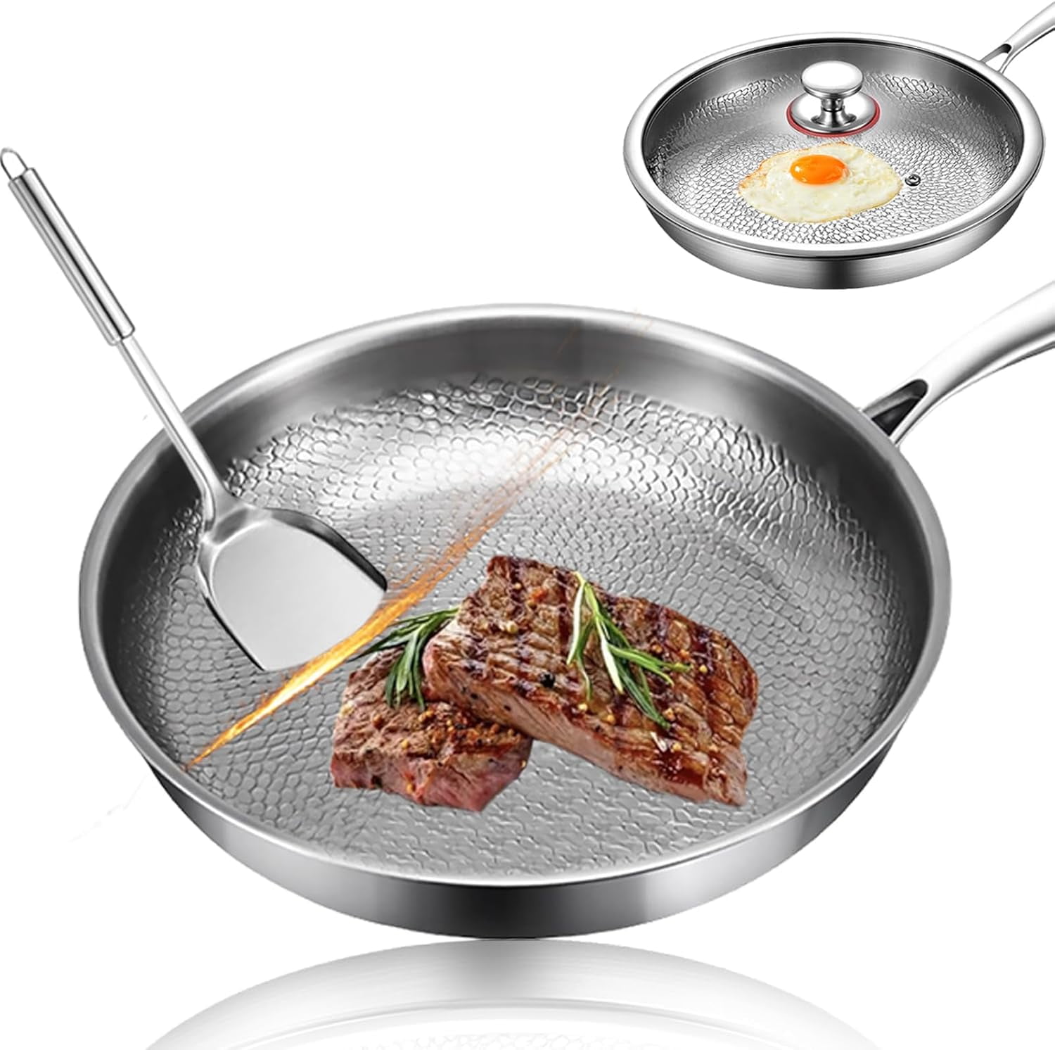 Titancore Pan, 100% TitanCore Co Titanium Pans for Cooking Non Stick ...