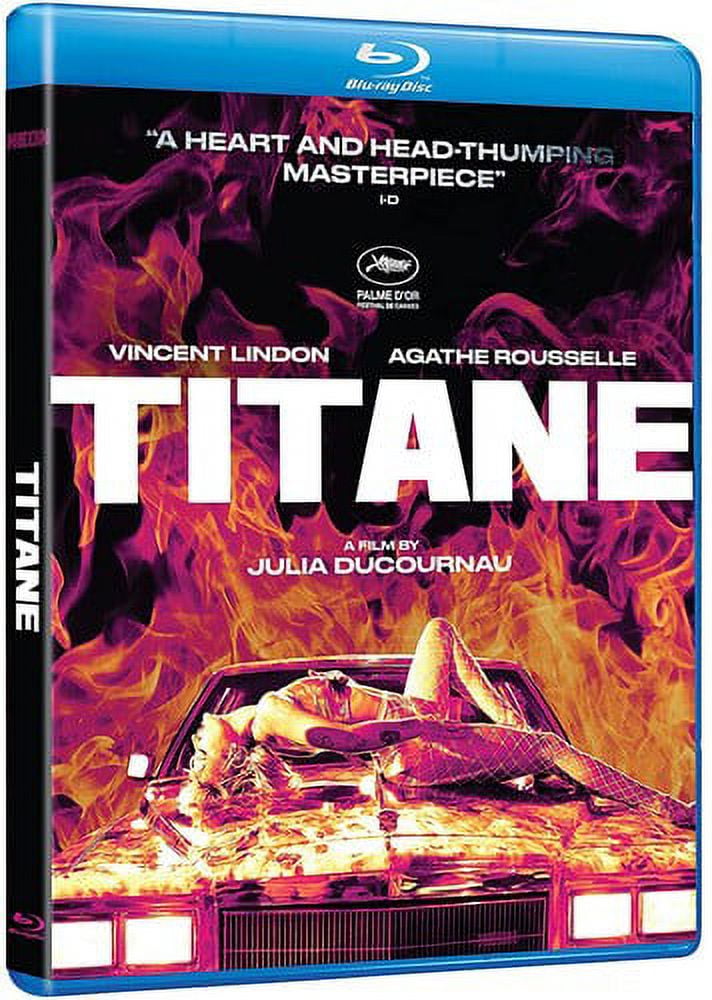 Titane (Blu-ray), Neon Horror Decal, French Film with English Subtitles ...