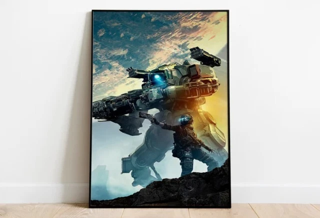 Titanfall 2 Poster Print, Gaming Poster, Room Decor, Wall Decor NO FRAMED POSTER Home Decor ...