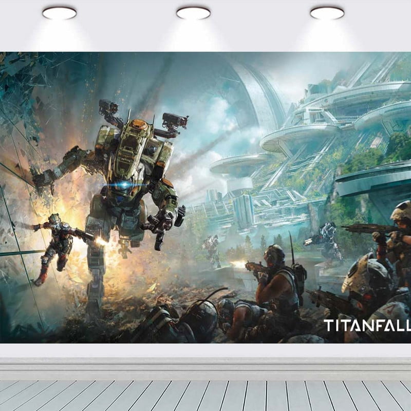 Titanfall Party Supplies Background Backdrop Taspestry Banner Poster ...