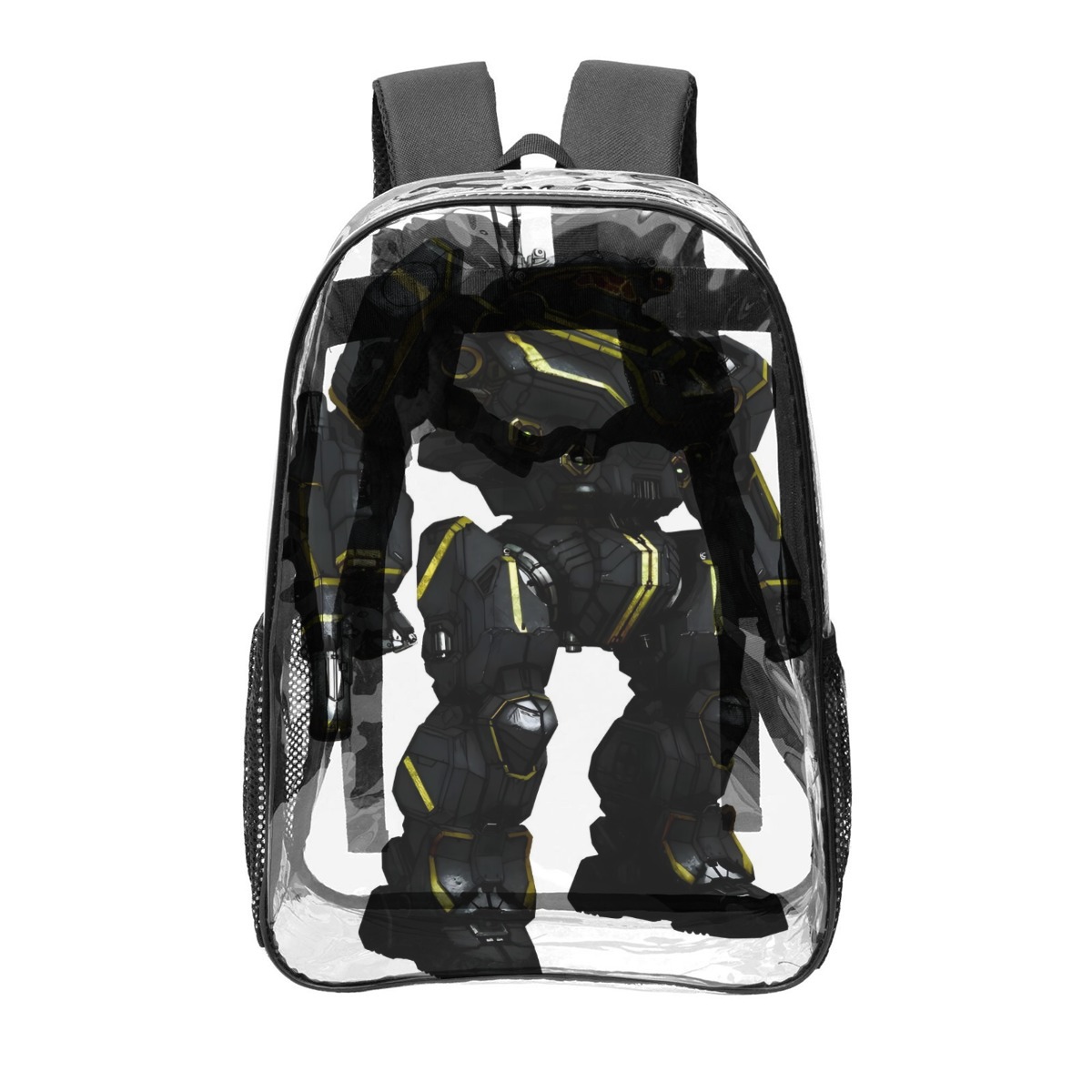 Titanfall Pattern Transparent Backpack Lightweight And fashionable ...