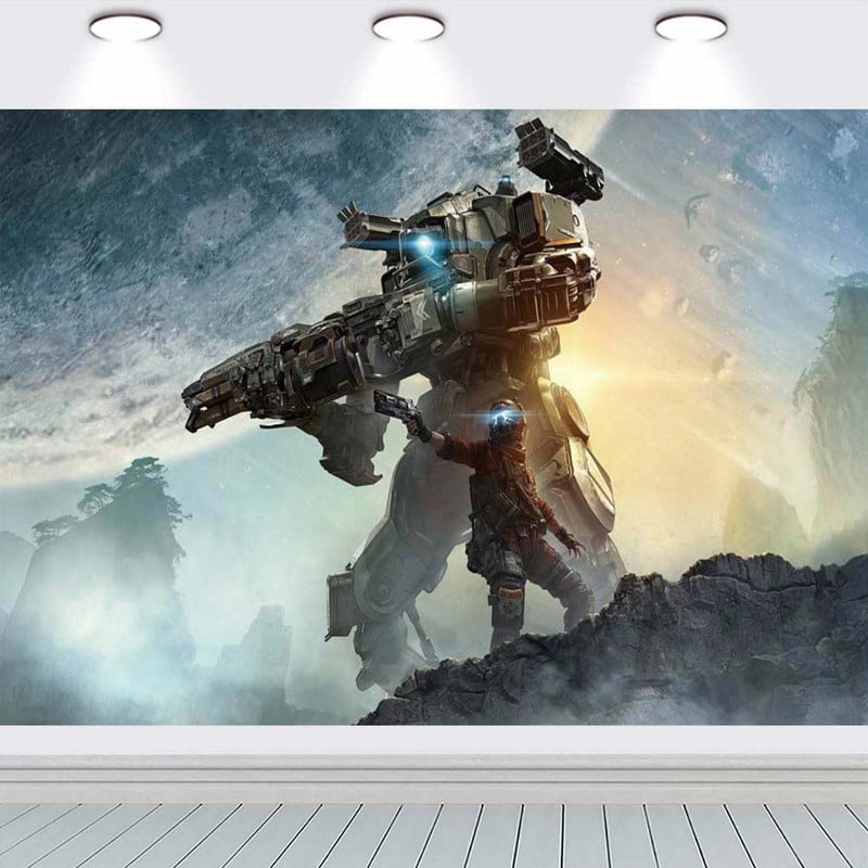 Titanfall Taspestry Wall Decor Backdrop Banner Party Supplies Poster ...