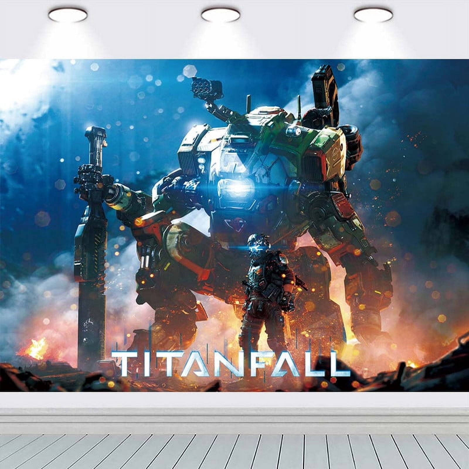 Titanfall Taspestry Wall Decor Background Banner Birthday Backdrop ...