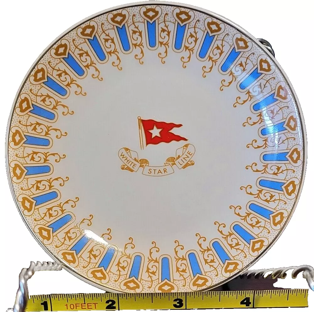 Titanic 1st Class 5" Wisteria Hors D'oeuvre / Dessert Plate - Walmart.com