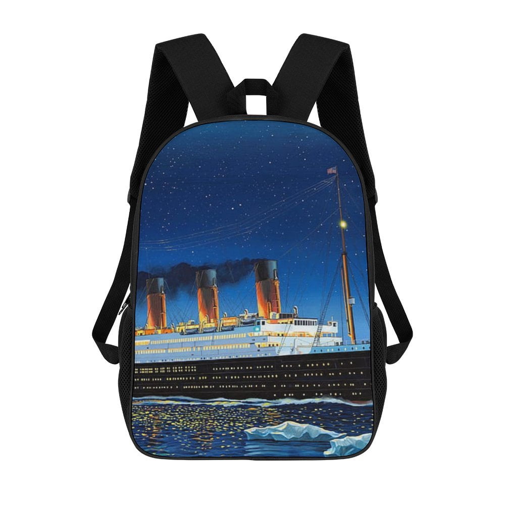 Titanic Backpack, Large Capacity Computer Backpack, 17 Inch Laptop ...