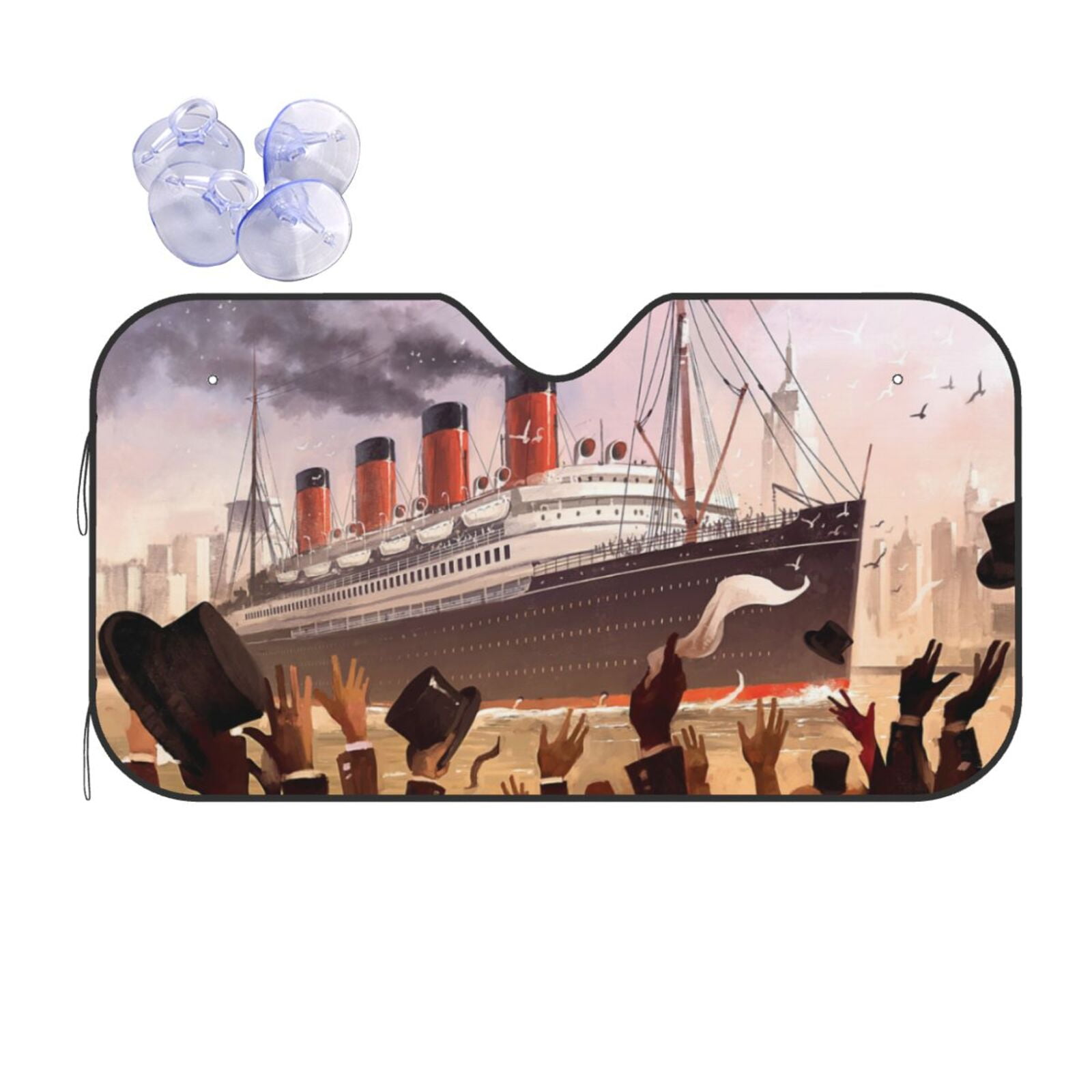 Titanic Car Windshield Sun Shades, Front Windshield Sun Shade For Car ...