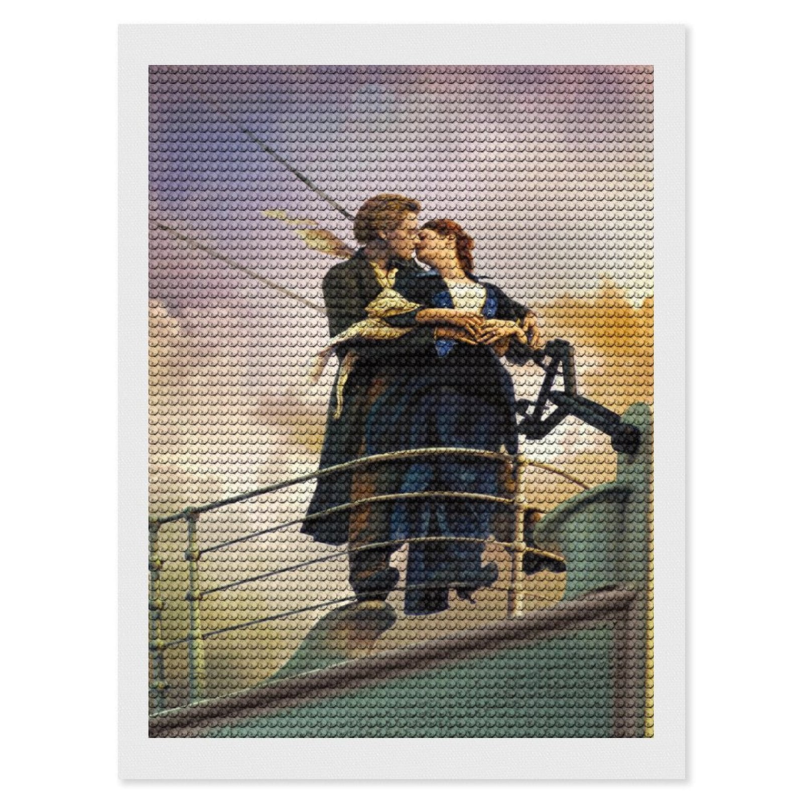 Titanic Diamond Art Kits for Adults Kids,DIY 5D Round Full Drill ...