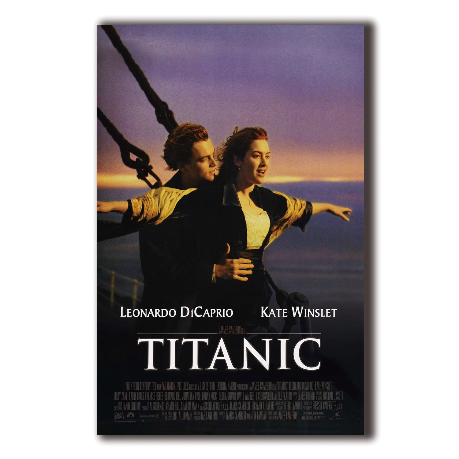 Titanic Kate Winslet Leonardo Dicaprio Poster for Home Decor Wall Art ...