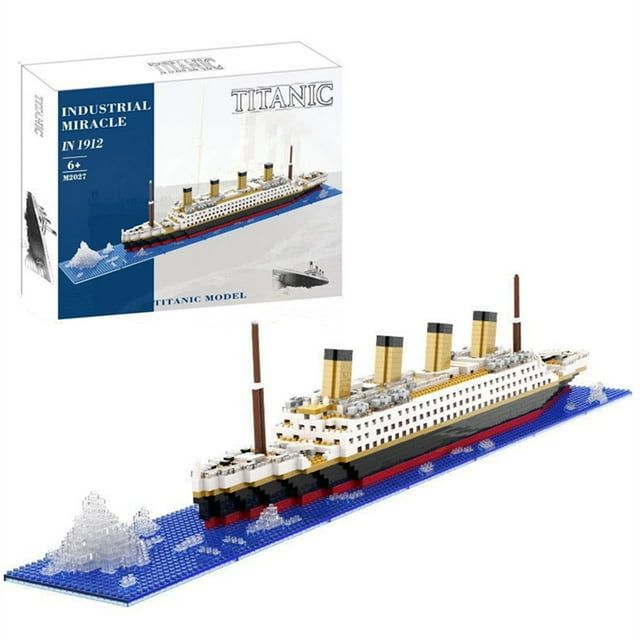 Titanic Mini Building Blocks Set - 1872Pcs 3D Titanic Model Building ...