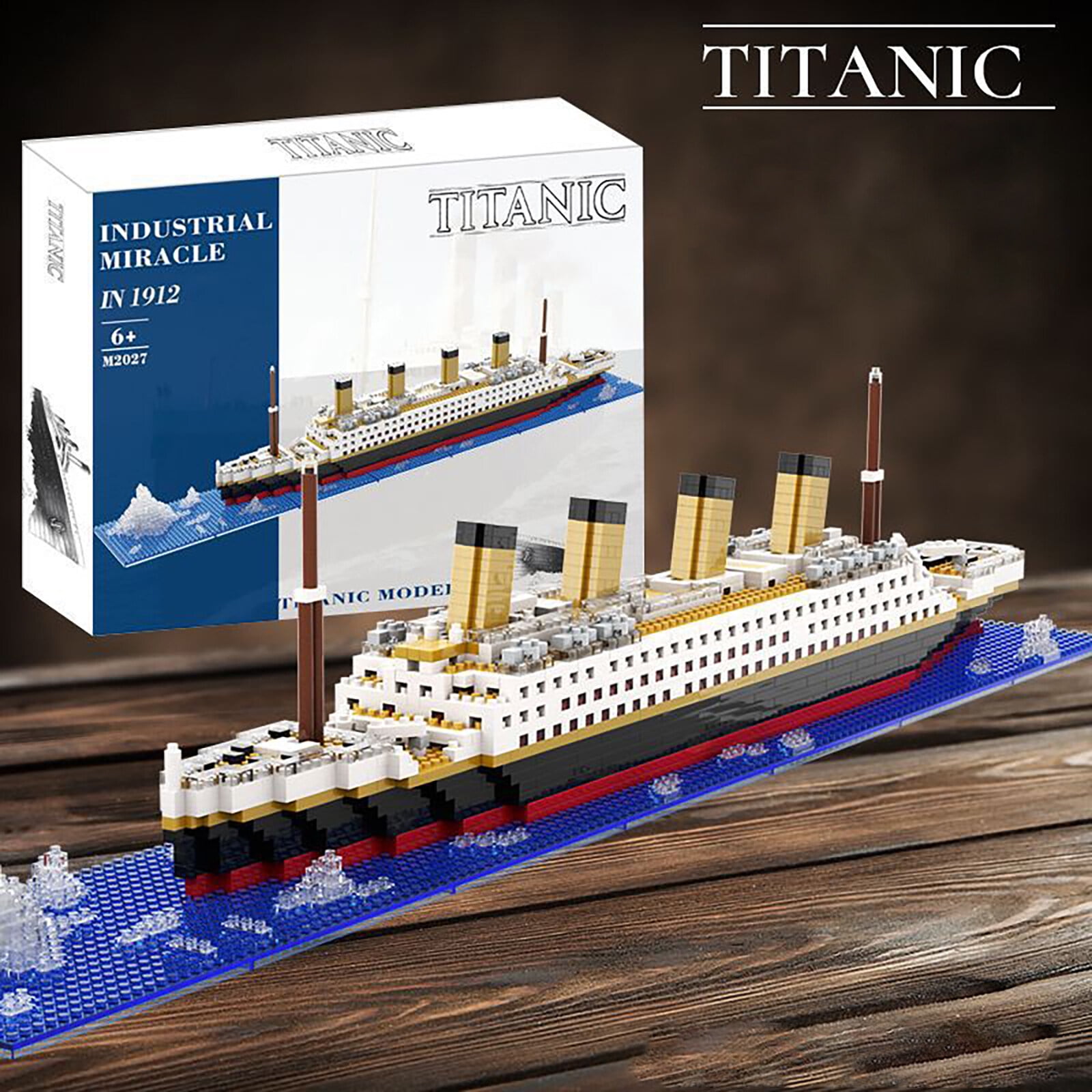 Titanic Model Building Block Set 1878pcs Micro Mini Blocks Toy for ...