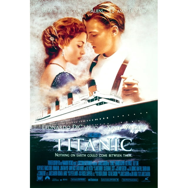 Titanic Poster Movie Kate Winslet Leonardo Dicaprio Billy Zane Kathy ...