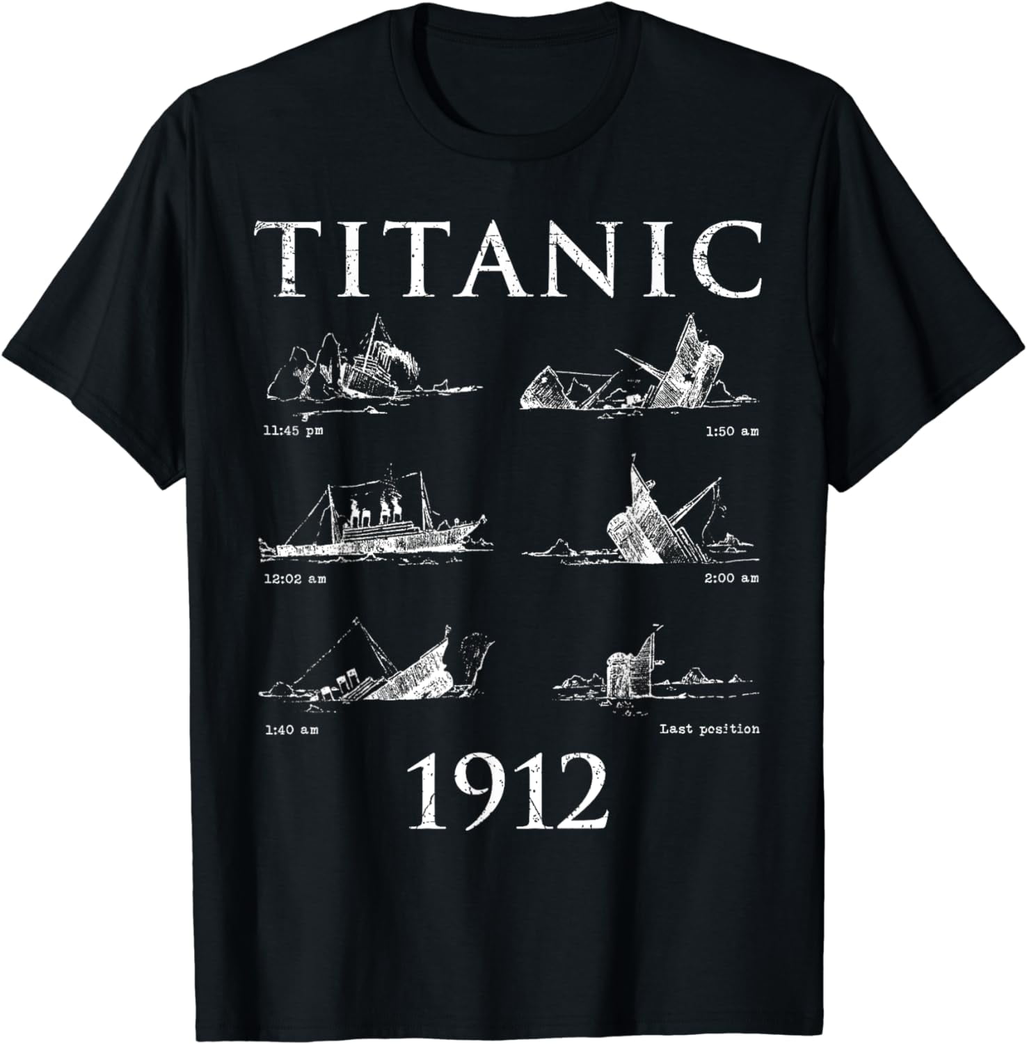 Titanic Remembrance Day Titanic Sinking Shirt - Titanic T-Shirt ...
