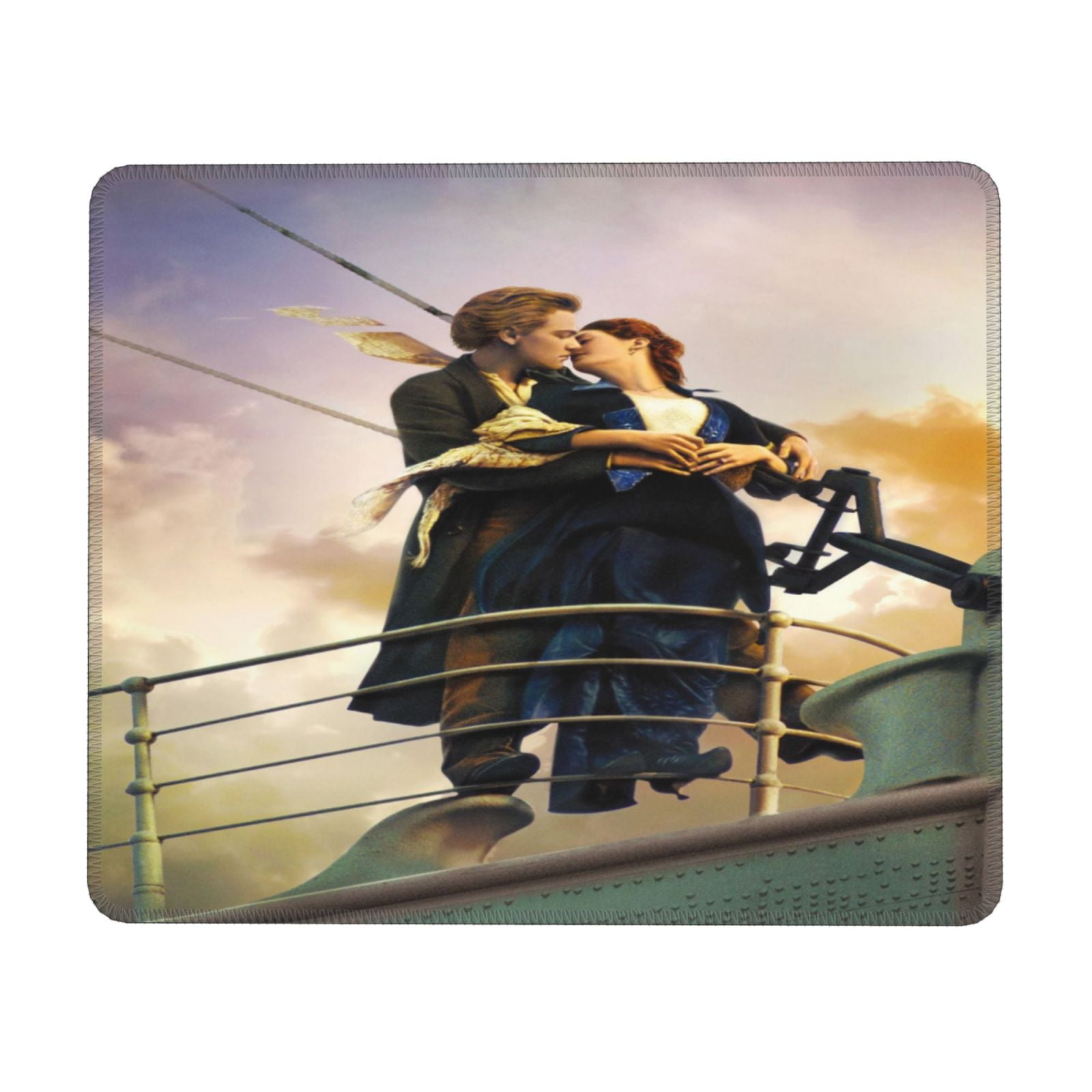 Titanic Rubber Lock Edge Mouse Pad Office Mouse Pad Suitable for Home ...