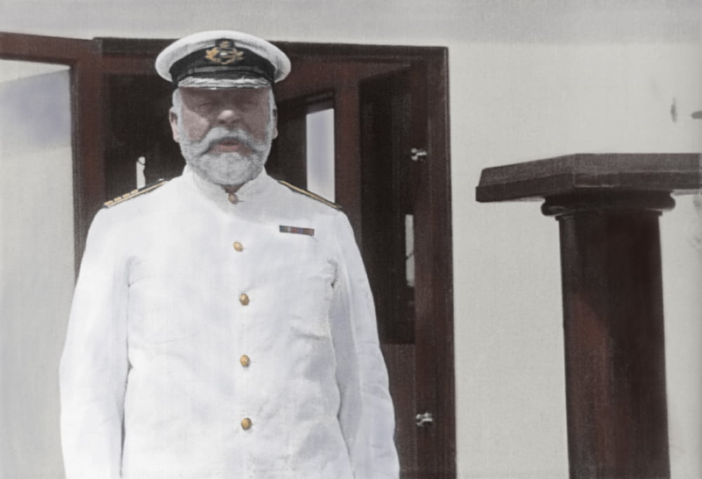 Titanic'S Captain Edward John Smith 1850-1912 On The Eve Of Departure ...