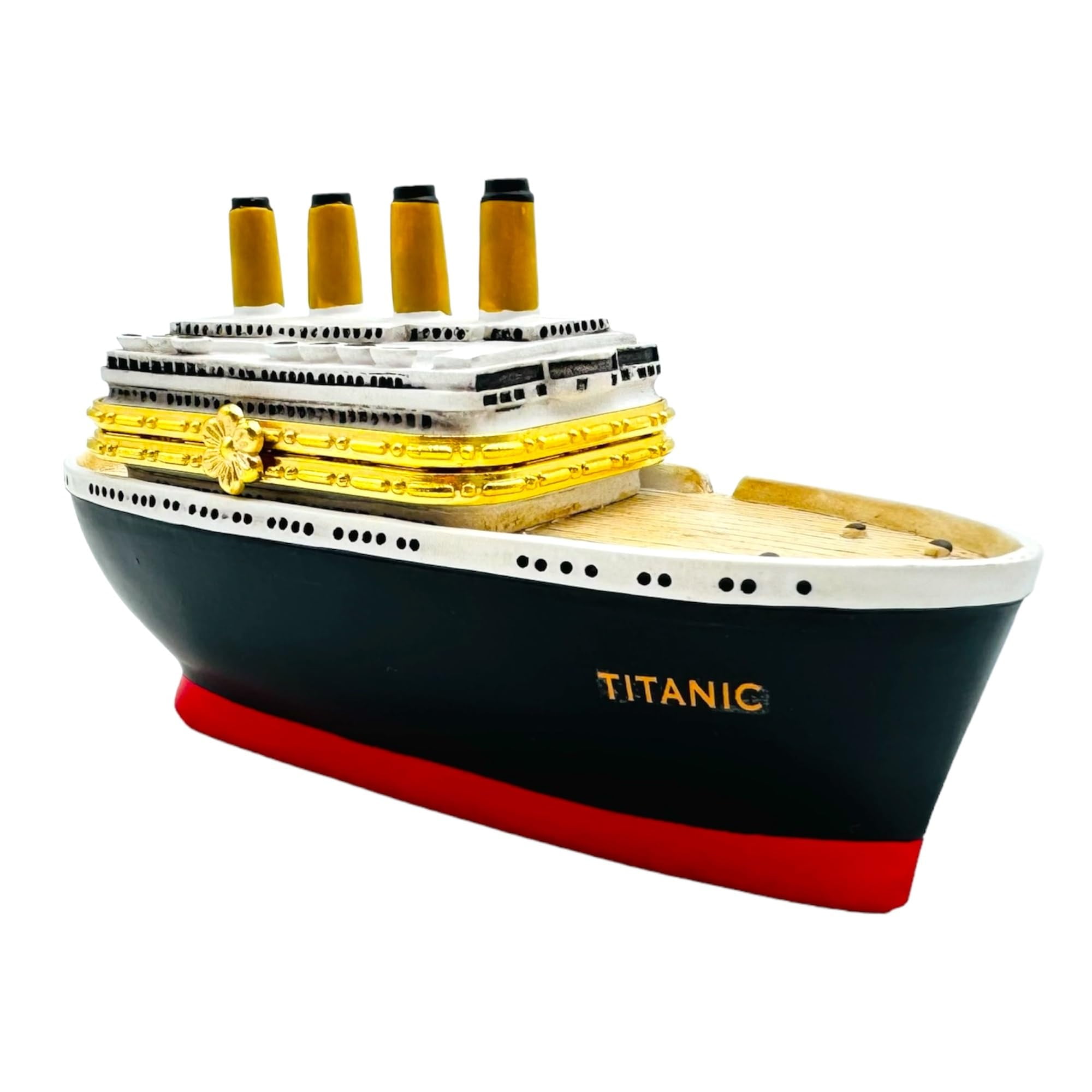Titanic Ship Resin Keepsake Box - Walmart.com