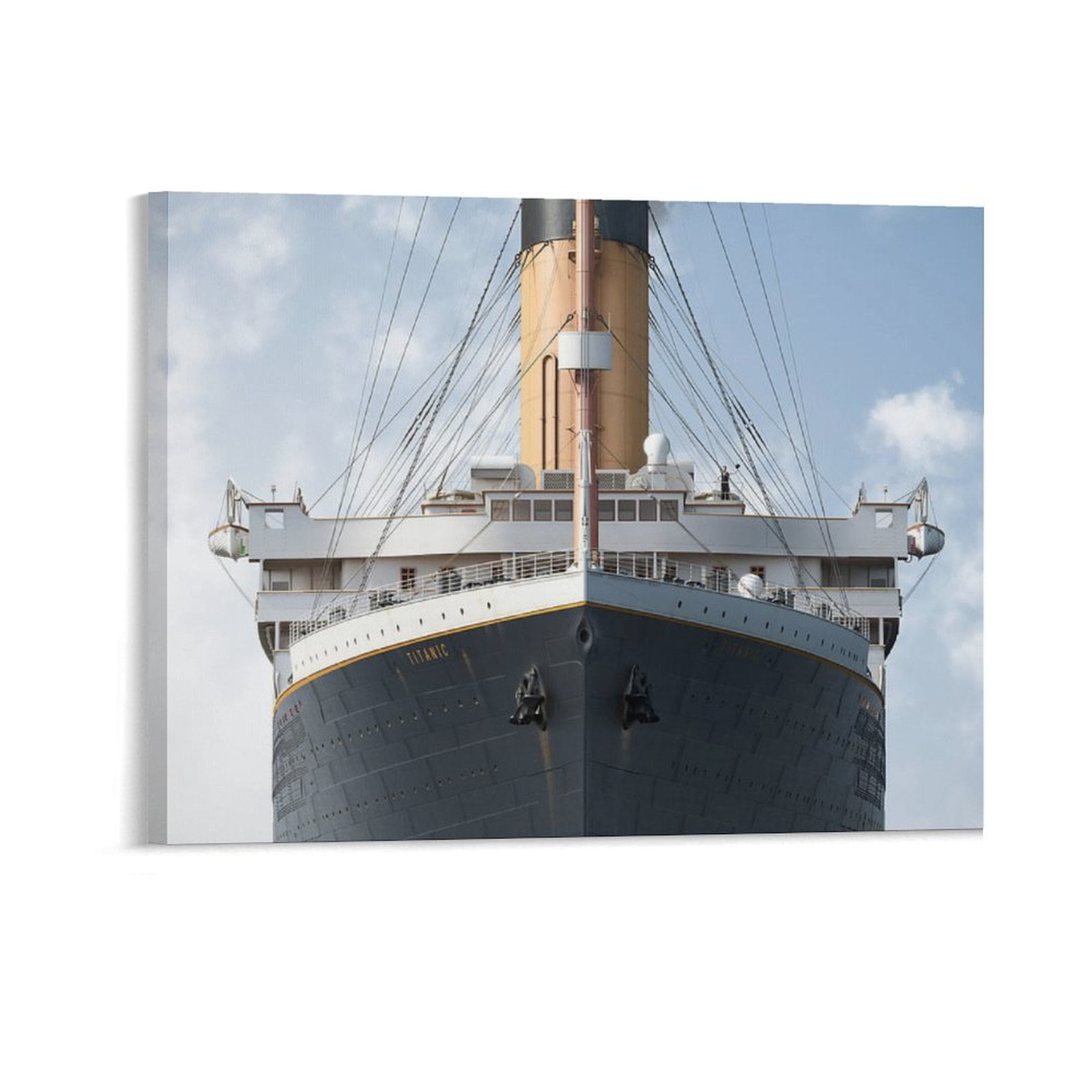 Titanic Wall Art, Canvas Hanging Painting, Artwork for Living Room ...