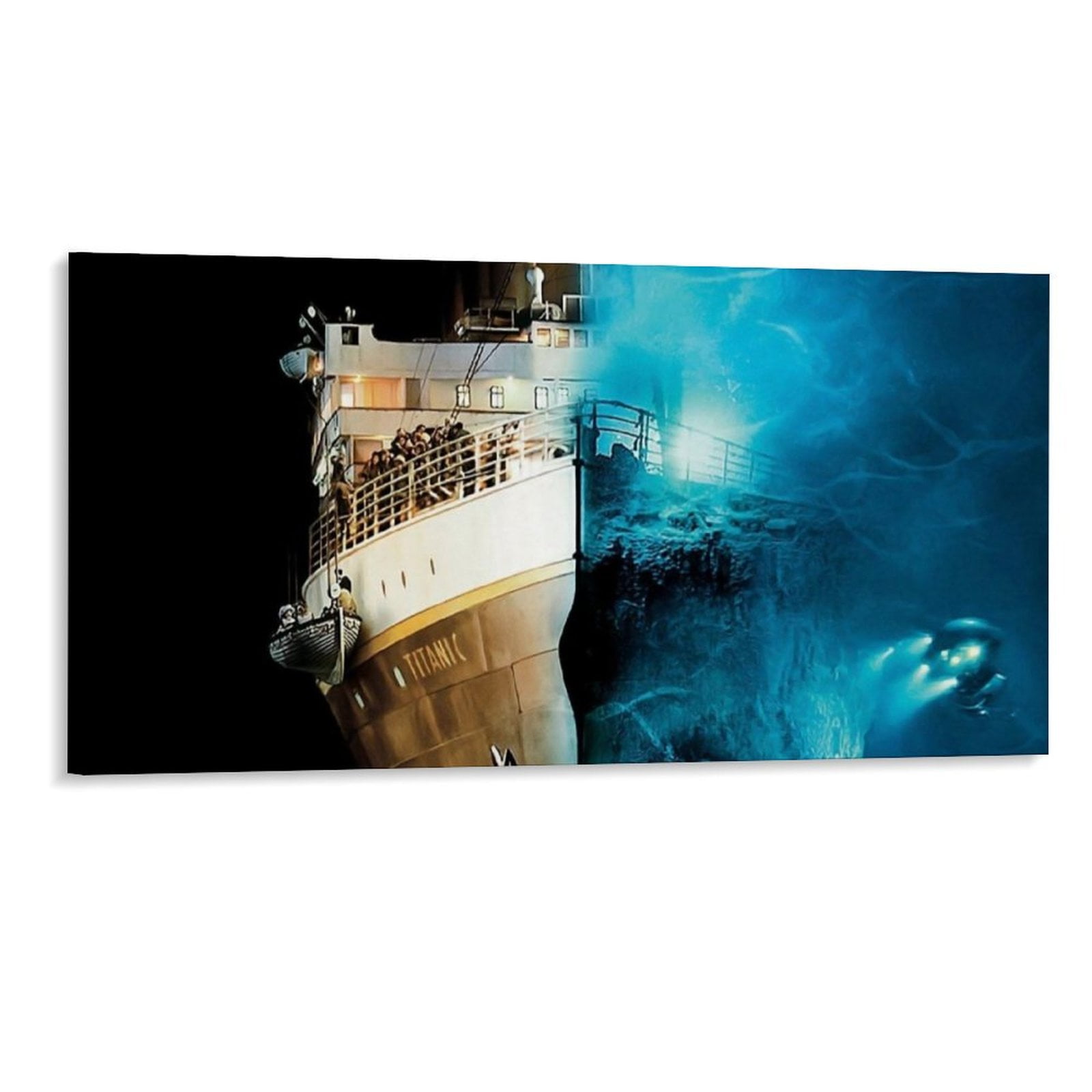 Titanic Wall Art, Canvas Hanging Painting, Artwork for Living Room ...