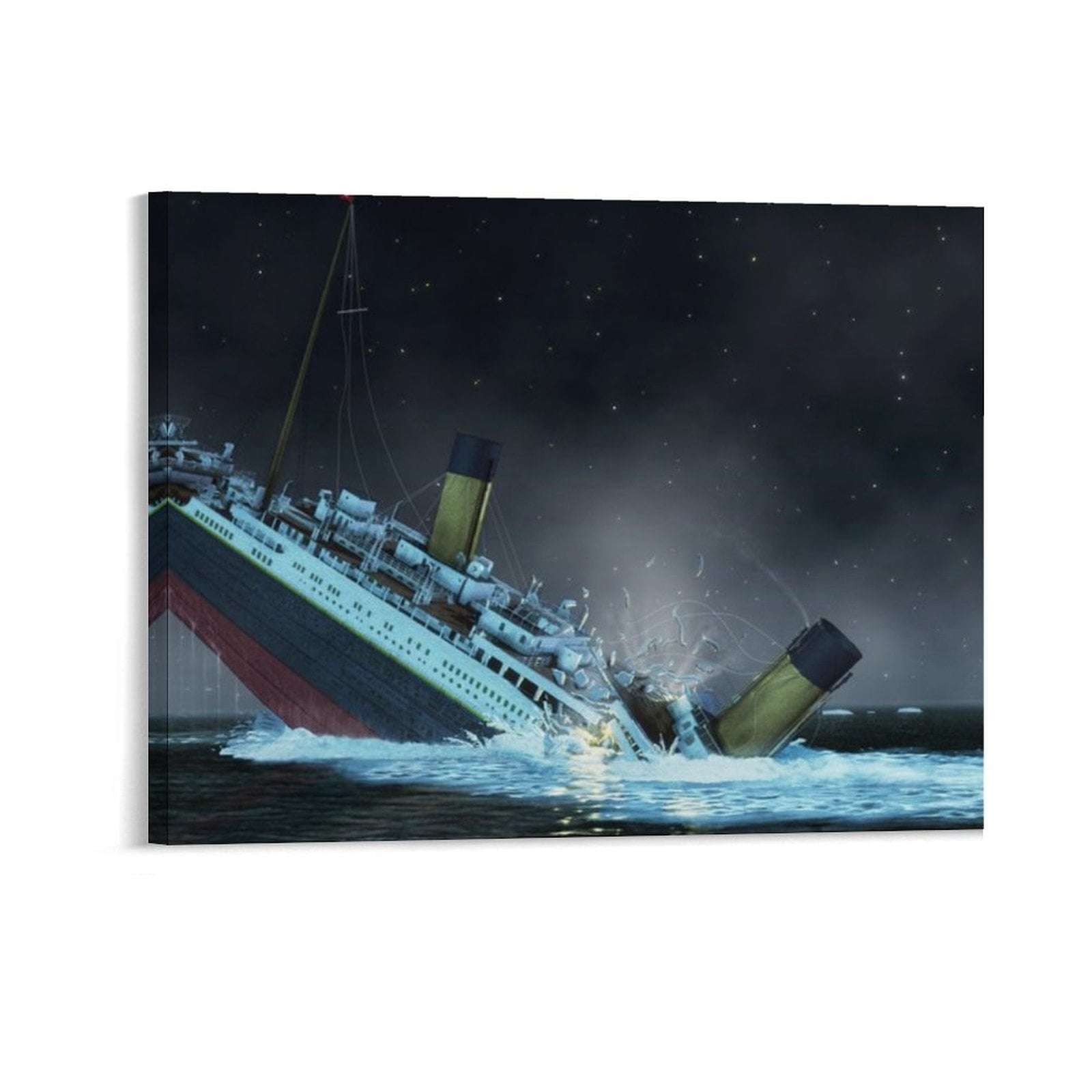 Titanic Wall Art, Canvas Hanging Painting, Artwork for Living Room ...