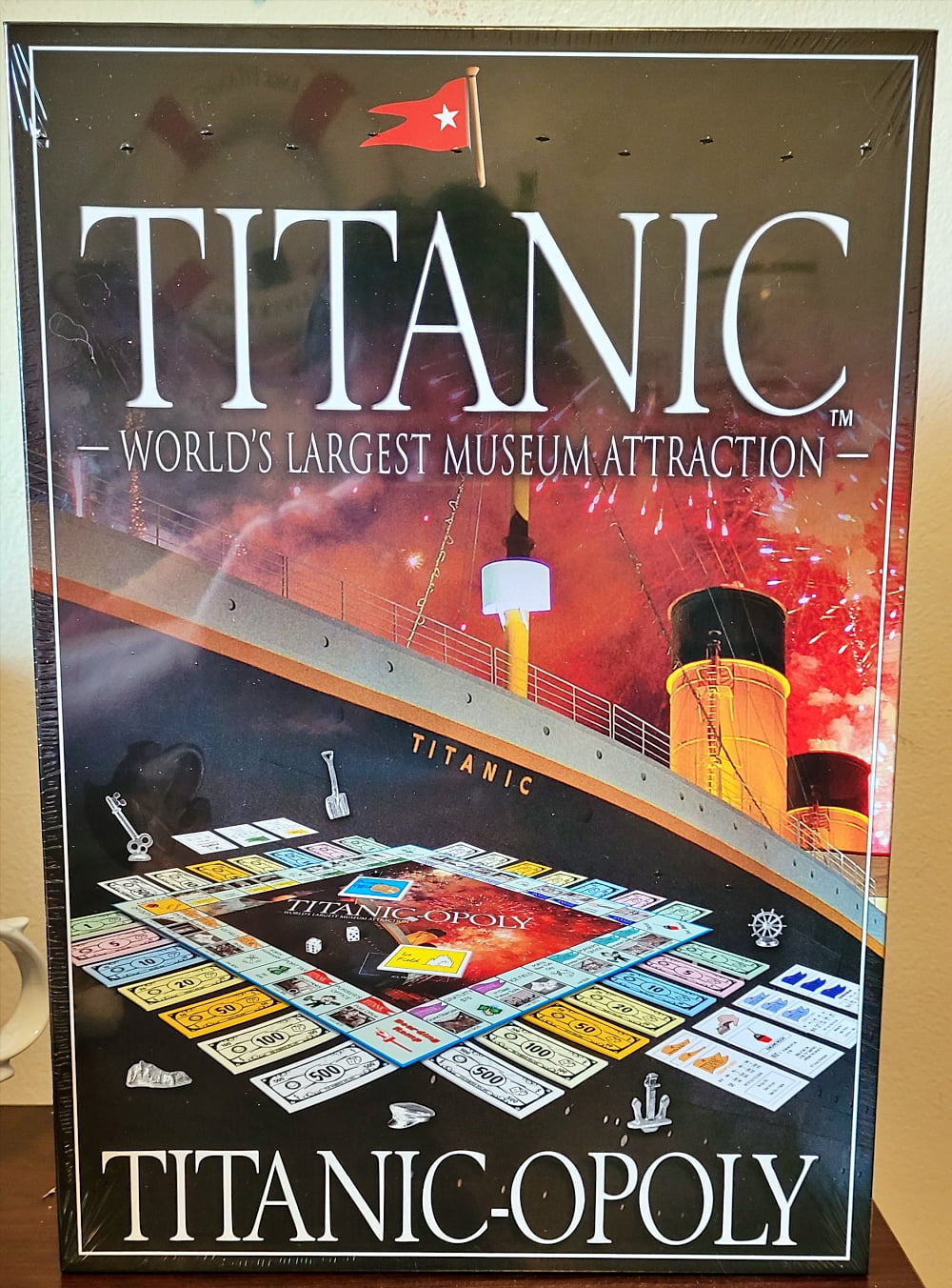 Brand New Titanic-opoly Monopoly Board Game with Titanic History Twist ...
