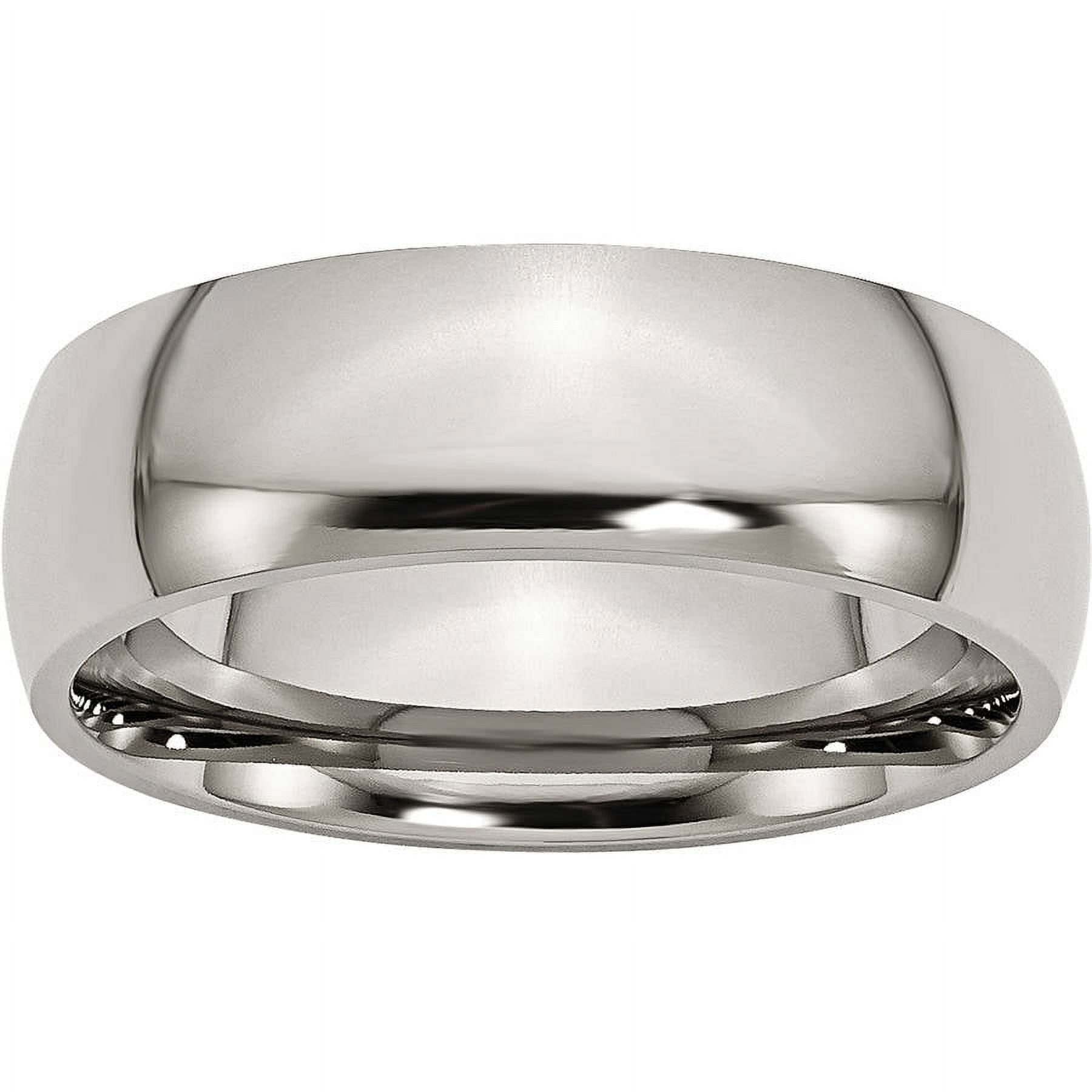 Titanium 7mm Polished Band - Walmart.com