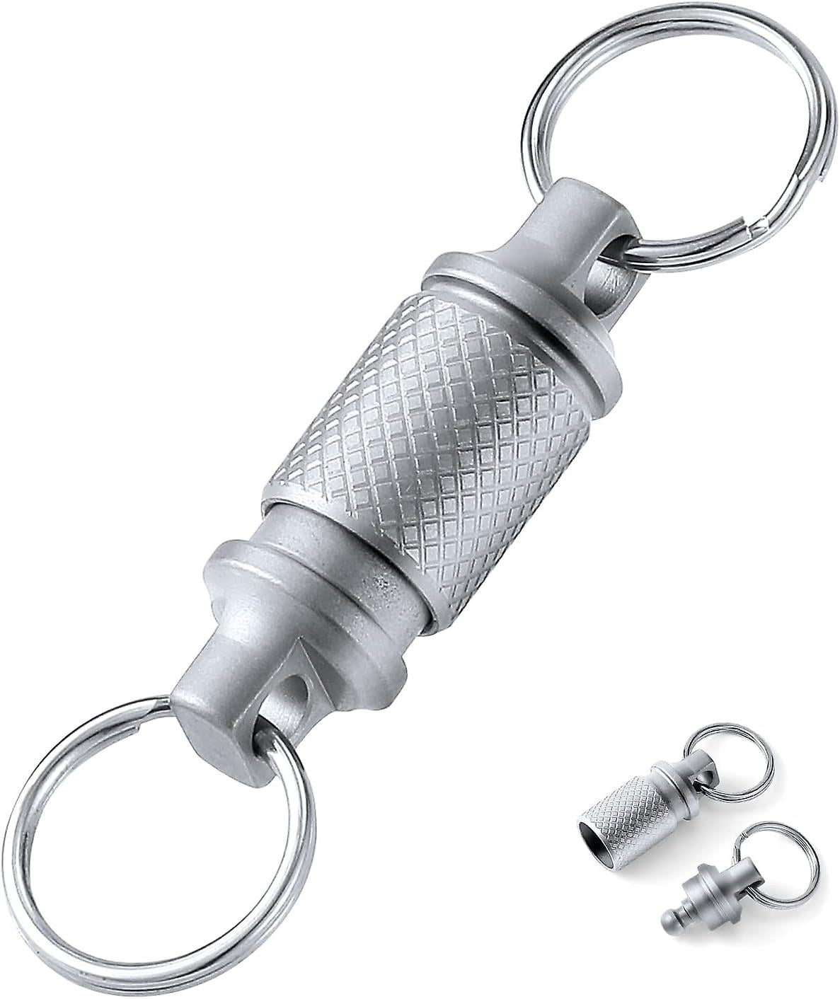 Titanium Alloy Quick Release Keychain: Rotatable And Heavy Duty ...