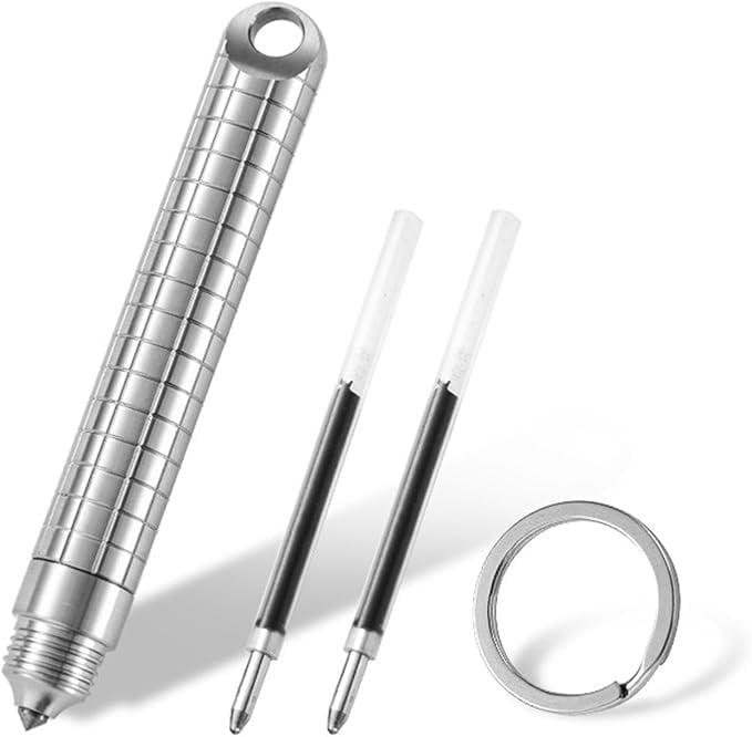 Titanium Ballpoint Pen EDC Pocket Pen Lightweight Compact Size for ...