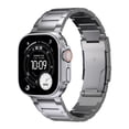 Apple Watch Ultra 49mm Titanium Band - Grade 2 Titanium Metal Bracelet ...
