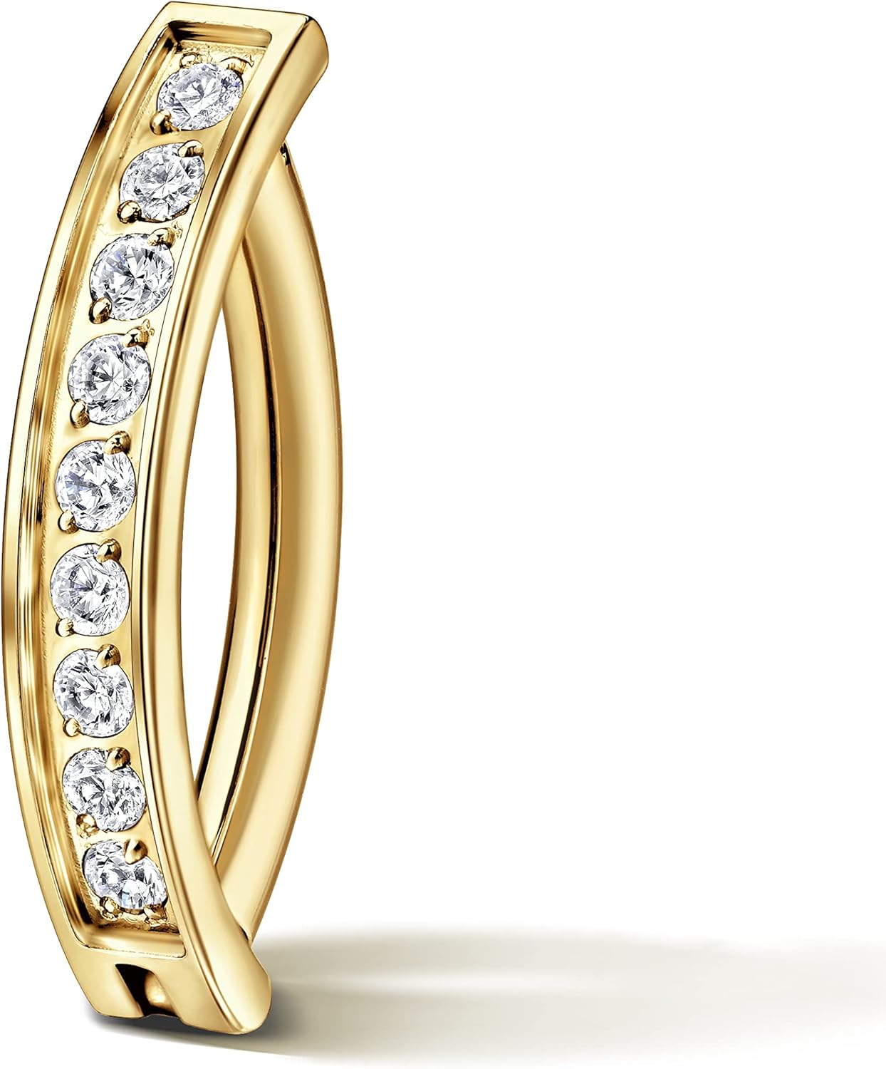 Titanium Belly Button Rings 14G Clicker Belly Button Rings for Women ...