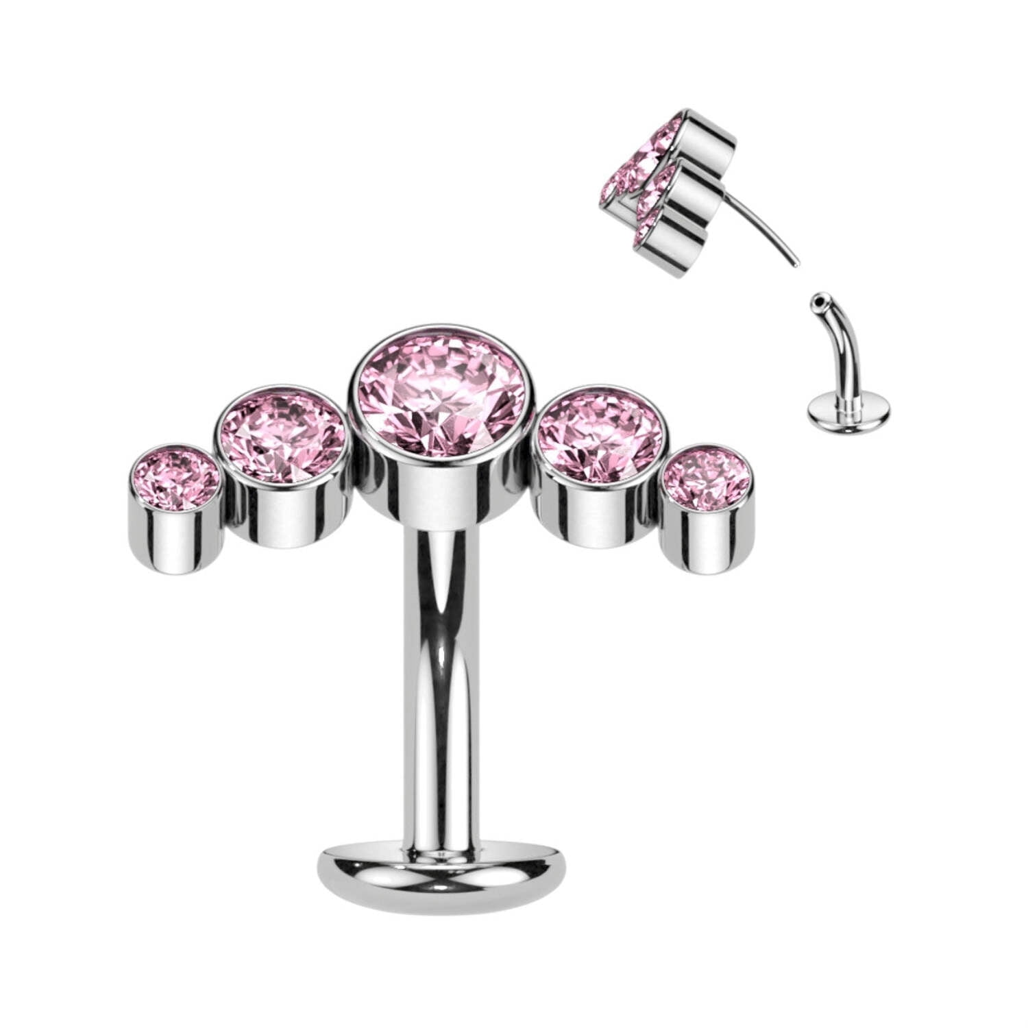 Titanium Belly Ring 14 Gauge 5/16