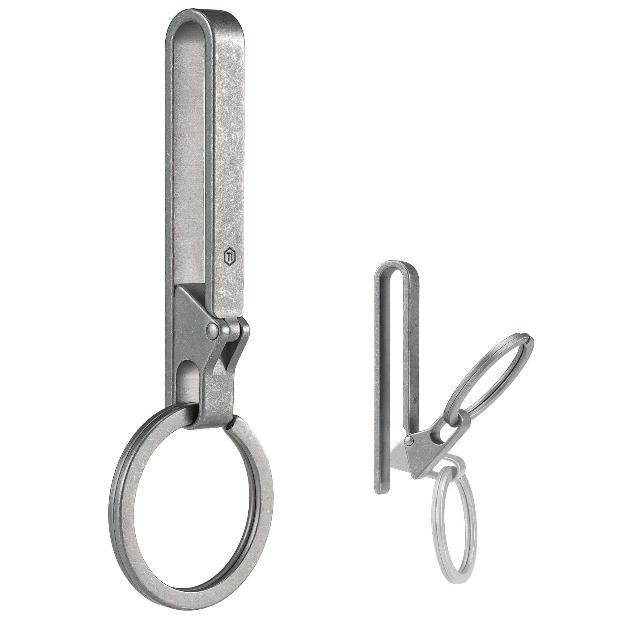 Titanium Belt Key Holder, Key Unity Quick Release Key Ring Clip with ...