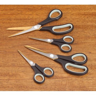 SINGER ProSeries Craft, Sewing & Fabric Scissors Set for Adults, Heavy ...