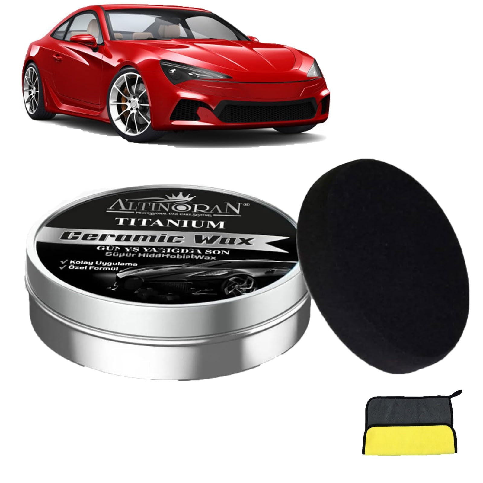 Titanium Ceramic Wax, 2025 New Ceramic Wax Car Care Polish Auto Car ...