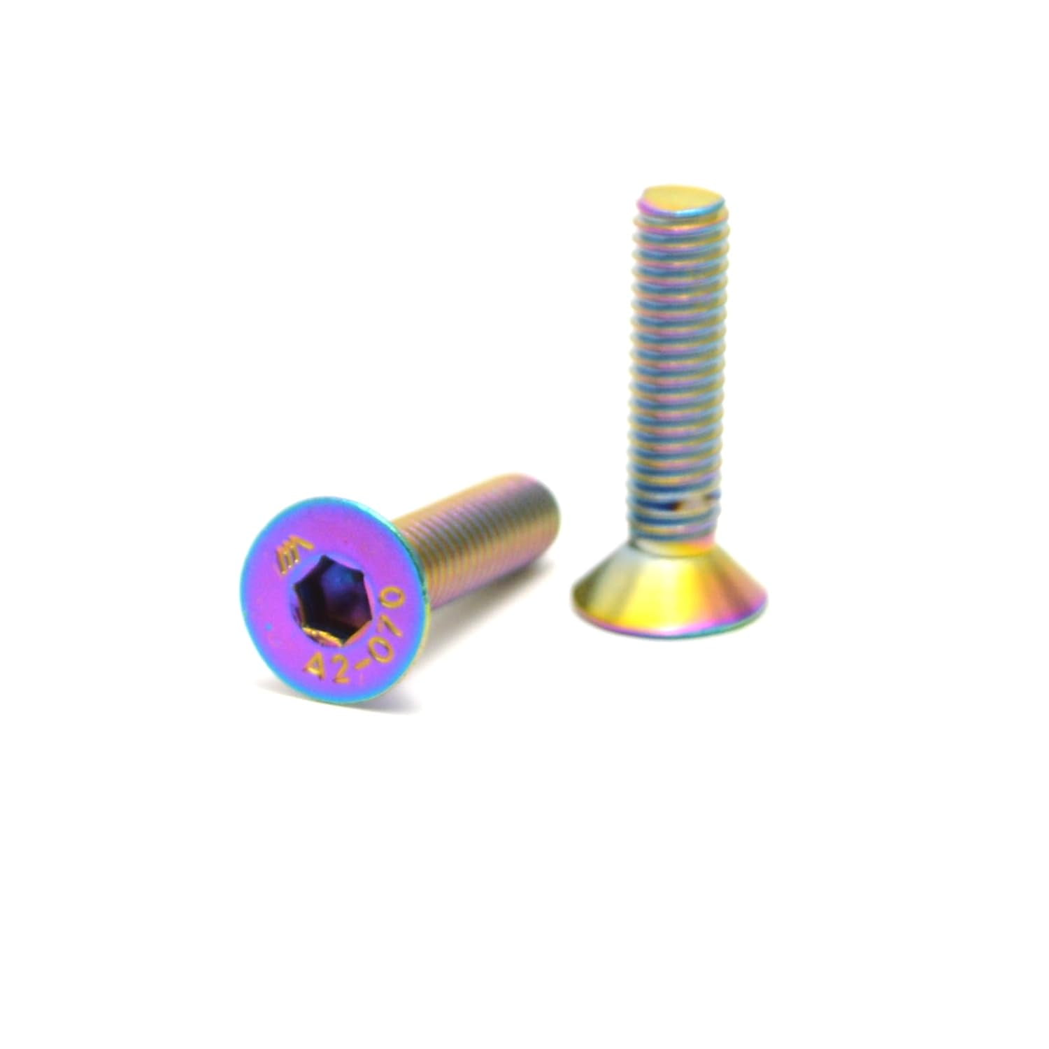 Titanium Color countersunk Head Screw M4 M5 M6 M8 304 Roestvrij Staal ...