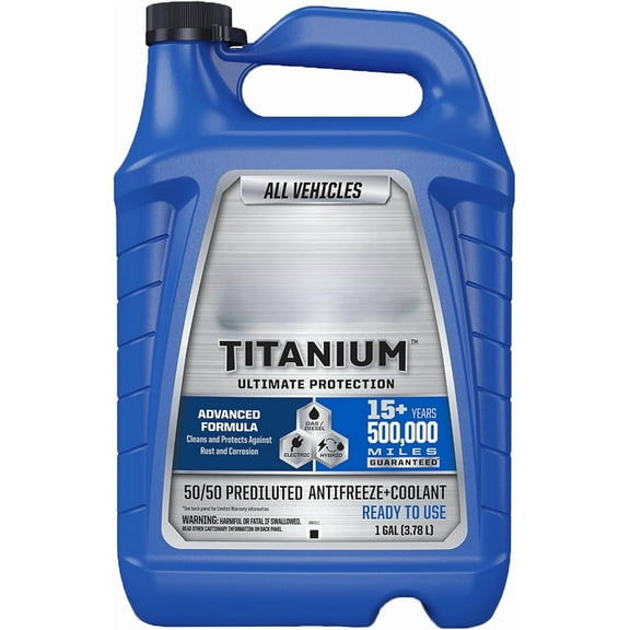 Motorcraft Gold 50/50 Premixed Antifreeze Coolant, 1 Gallon, Ready ...