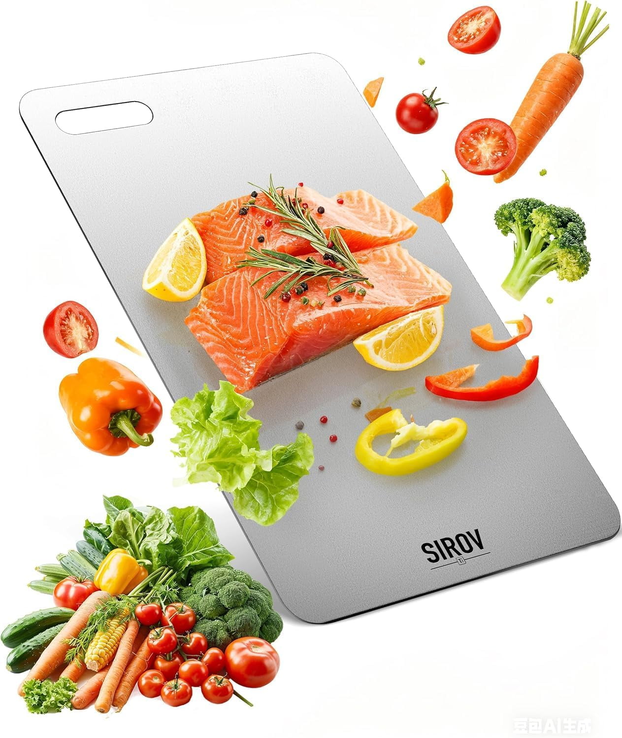 Titanium Cutting Board, 100% Pure Titanium Cutting Boards For Kitchen ...