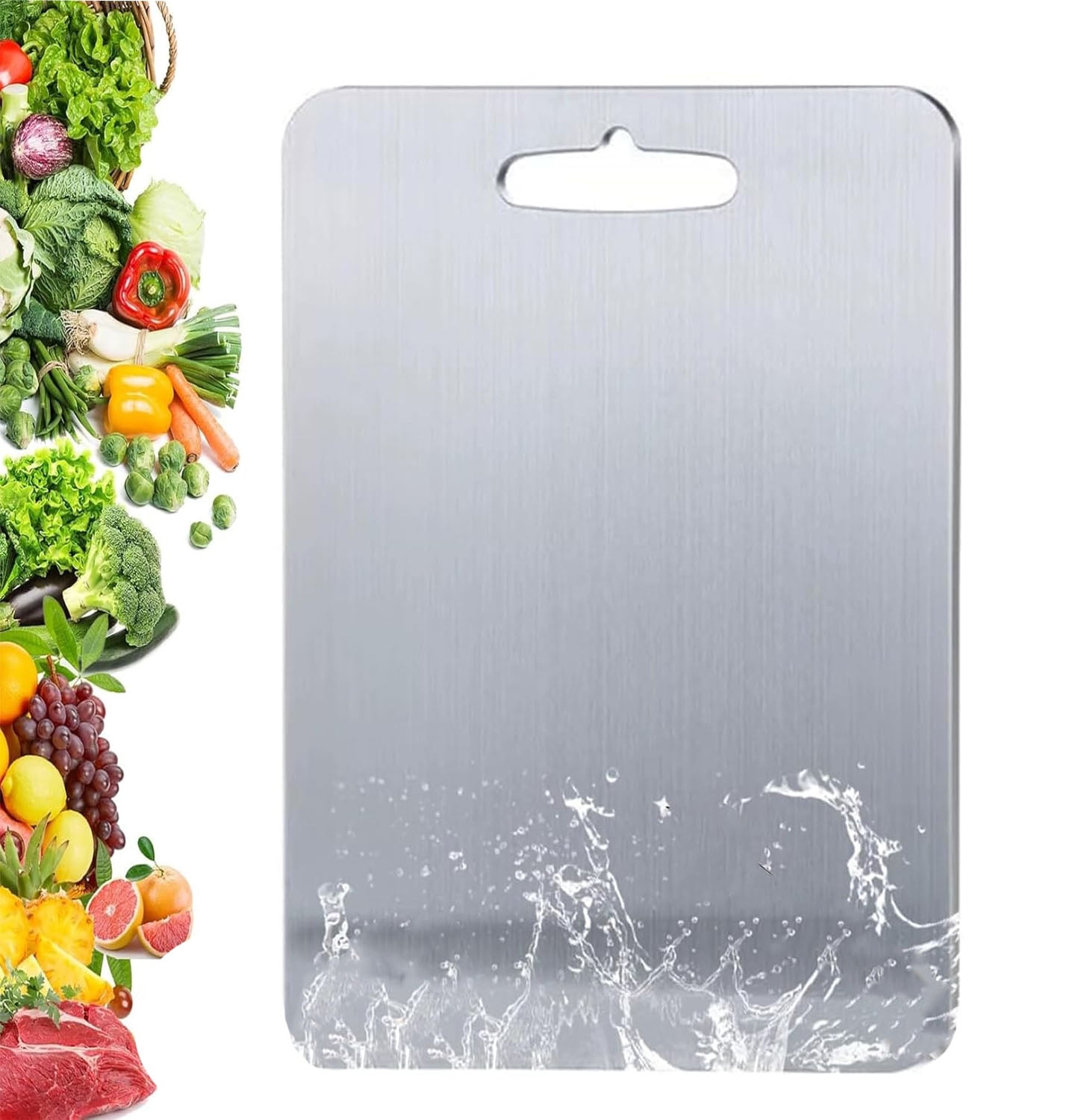 Titanium Cutting Board, 100% Pure Titanium Cutting Boards for Kitchen ...
