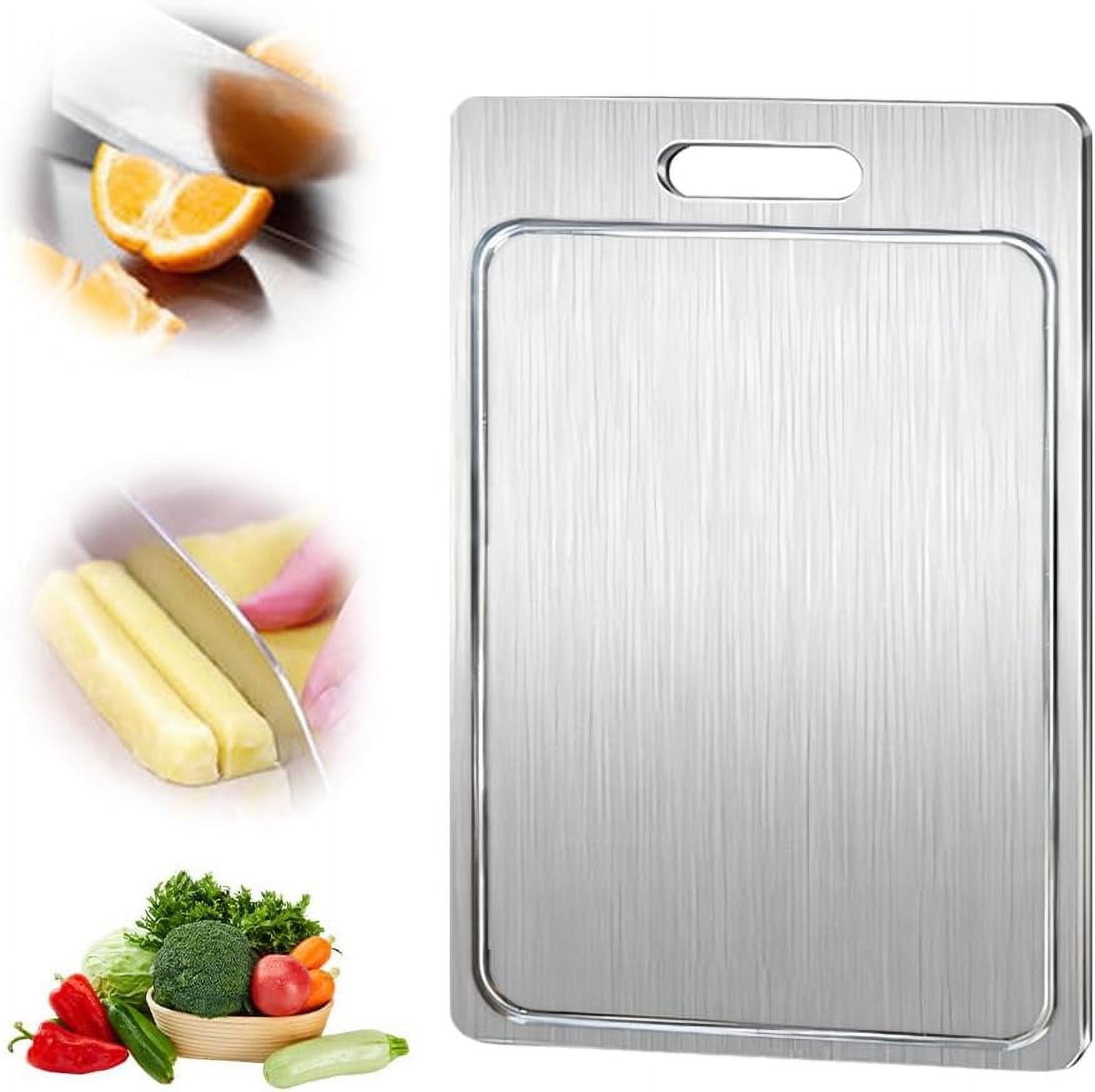 Titanium Cutting Board,2024 New Cutting Board for Kitchen, Double Sided ...