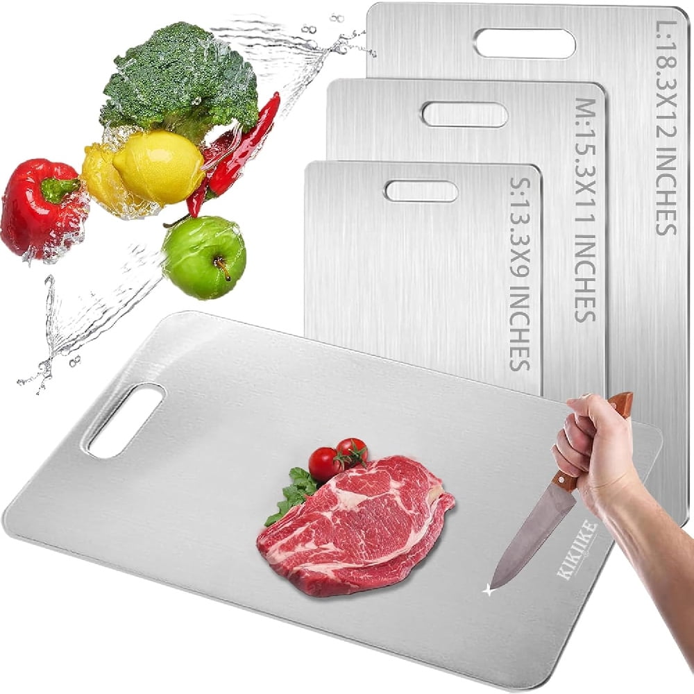 Titanium Cutting Board 2025 New Upgrade 100% Pure Titanium Cutting ...