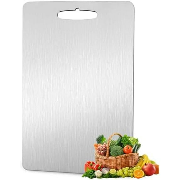 Titanium Cutting Board, 2025 New Upgrade 100% Pure Titanium Cutting ...