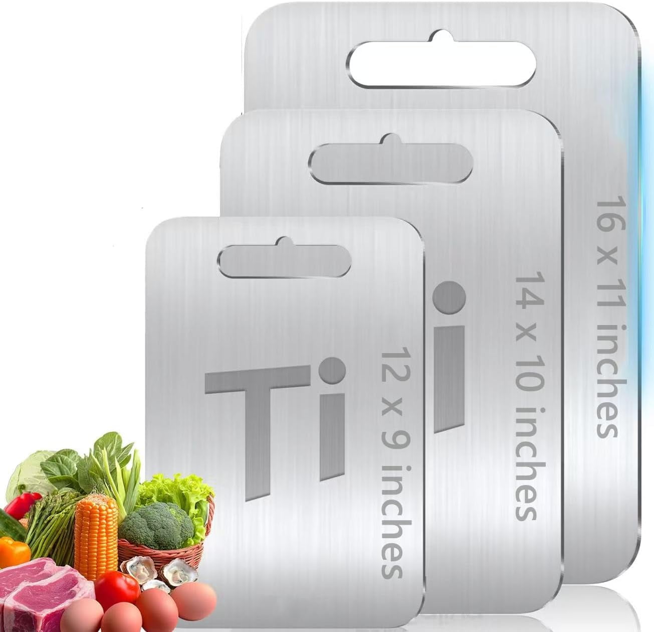 Titanium Cutting Board For Kitchen, Titanium Cutting Boards Set of 3 ...