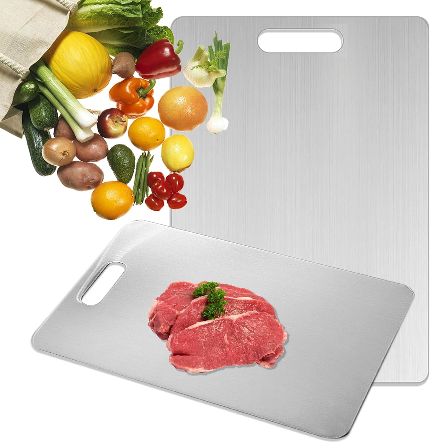 Titanium Cutting Board - Titanware Titanium Cutting Boards for Kitchen ...