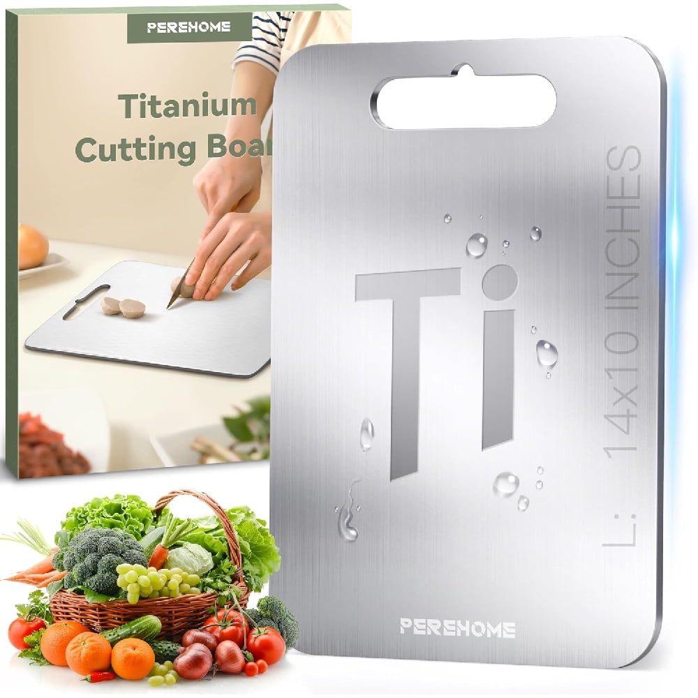Titanium Cutting Board for Kitchen Set of 3,Dishwasher Safe Chopping ...