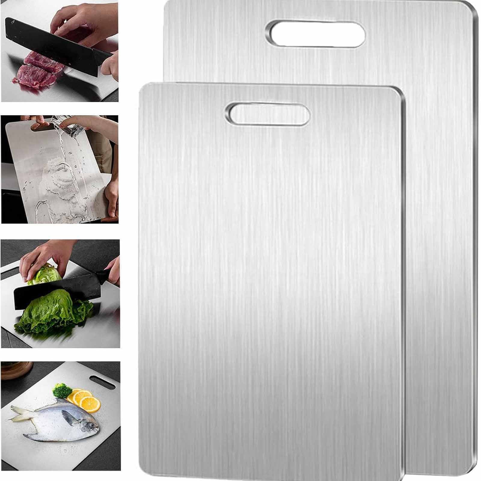 Titanium Cutting Boards for Kitchen, Cut Titanium Cutting Board, Food ...