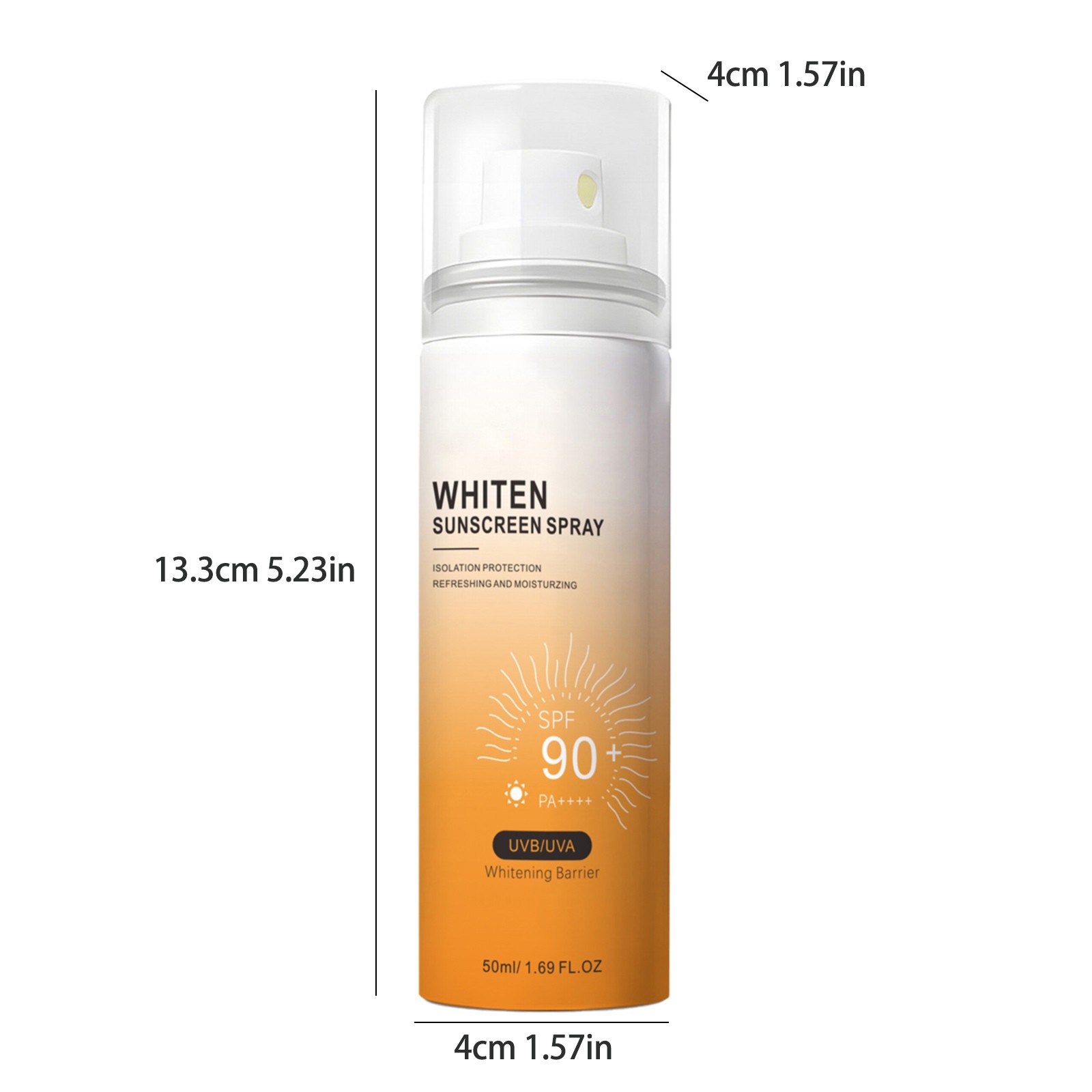Titanium Dioxide & Zinc Oxide Sunscreen, Ultra Sheer Body Mist 90 ...