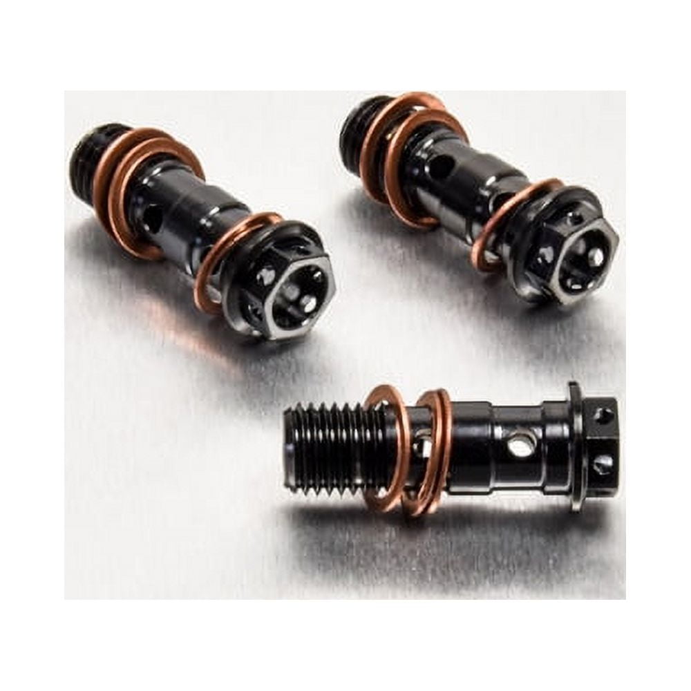 Titanium Double Banjo Bolt Rear Brake Caliper (1.25mm) Race Spec Pack ...