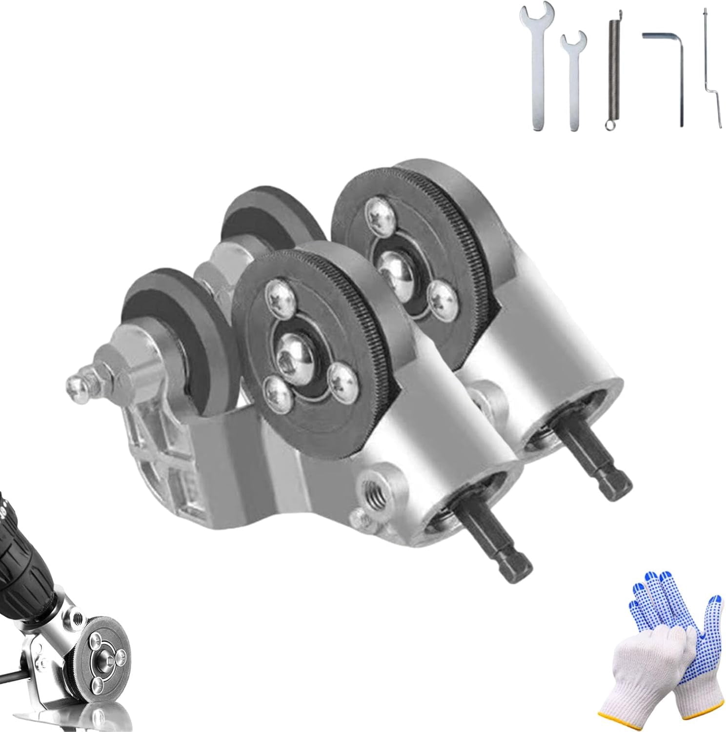 Titanium Drill Nibbler Sheet Metal Cutting Tool, Sheet Metal Cutter ...