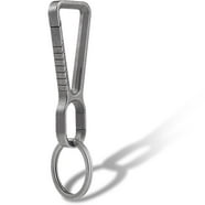 KeyUnity KM07 Titanium Keychain: 2-in-1 Pocket Clip-Key Ring, Belt Hook ...