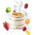 Titanium Electrolysis Fruit and Vegetable Cleaner, Cordless Food ...