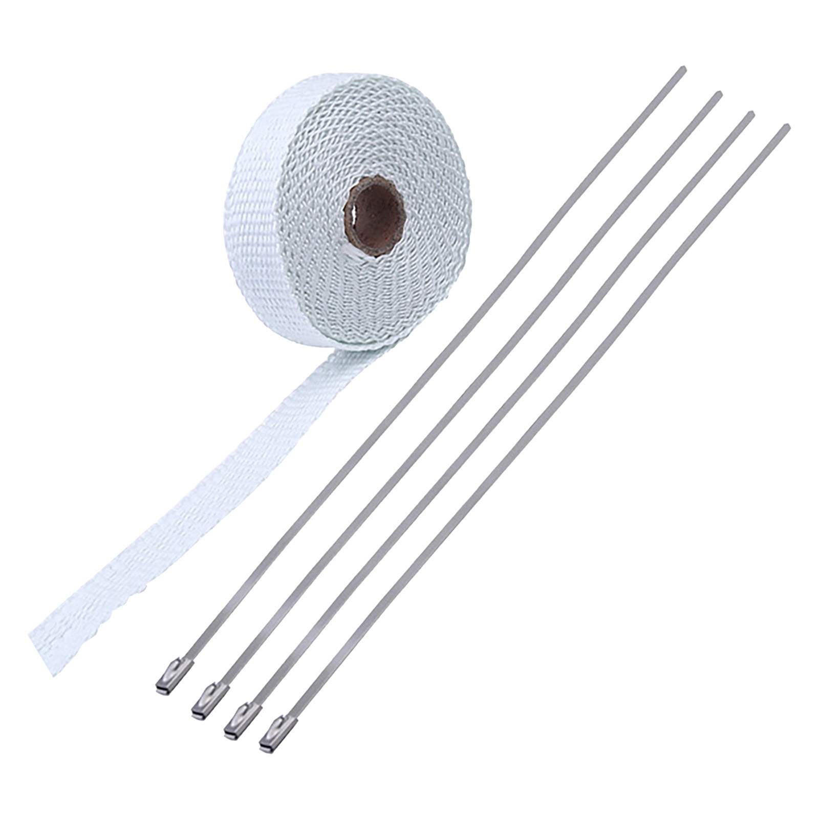 Titanium Exhaust Wrap for Motorcycle Car Headers with Stainless Steel ...