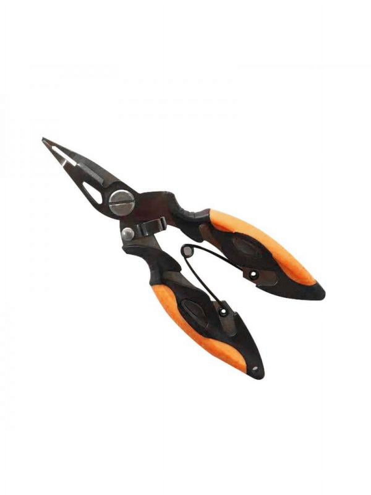 Titanium Fishing Plier Scissor Braid Line Lure Cutter Cutting Hook ...